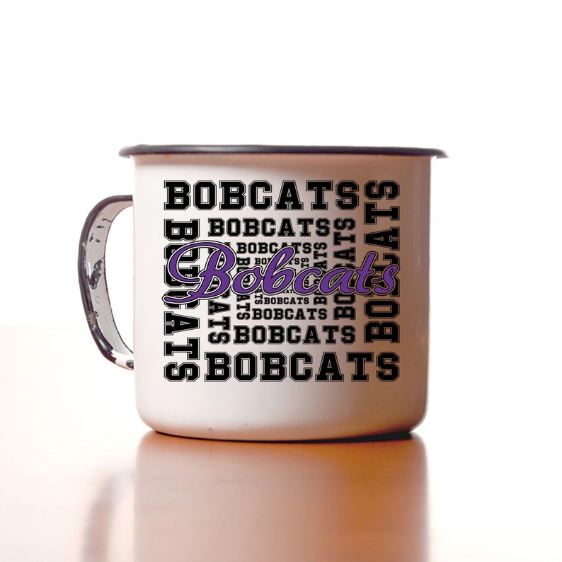 Team Mascot Svg, Bobcats Team Svg, Stacked Bobcats SVG, Bobcats Mascot ...