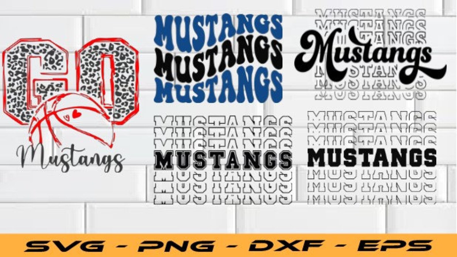 Team Mascot Svg, Mustangs Team Svg, Mustangs Football PNG, Mustangs Fan ...