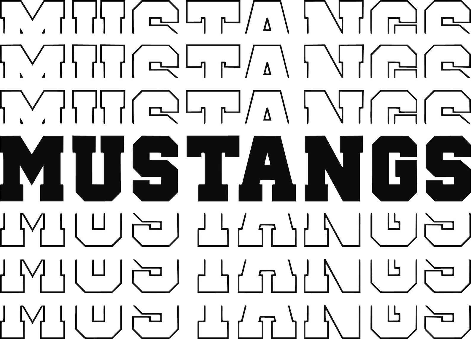 Team Mascot Svg, Mustangs Team Svg, Mustangs Football PNG, Mustangs Fan ...