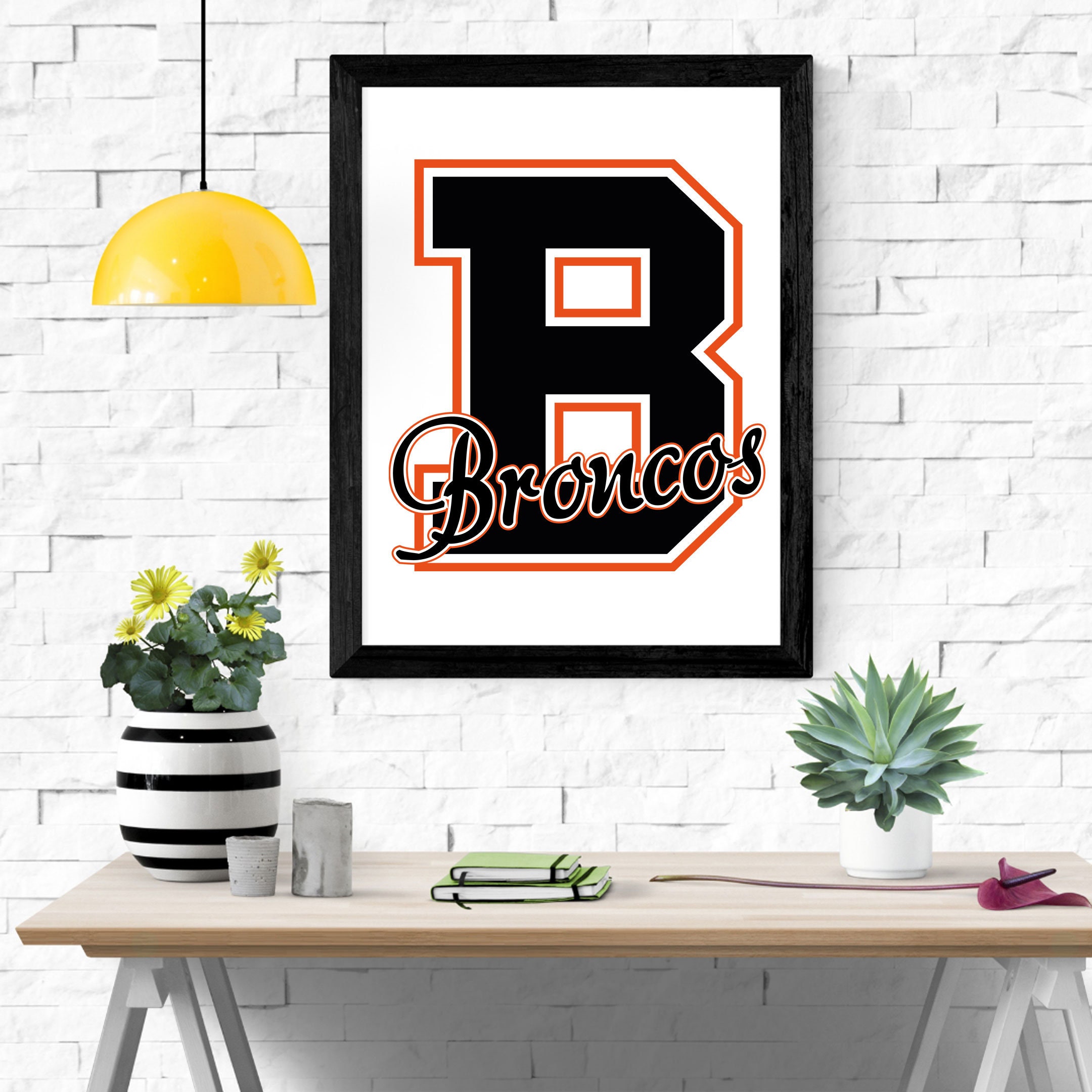 Team Mascot Svg, Broncos Team Svg, Stacked Broncos SVG, Broncos Mascot ...