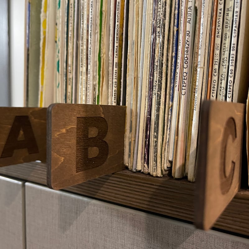 Bookshelf Dividers - Etsy