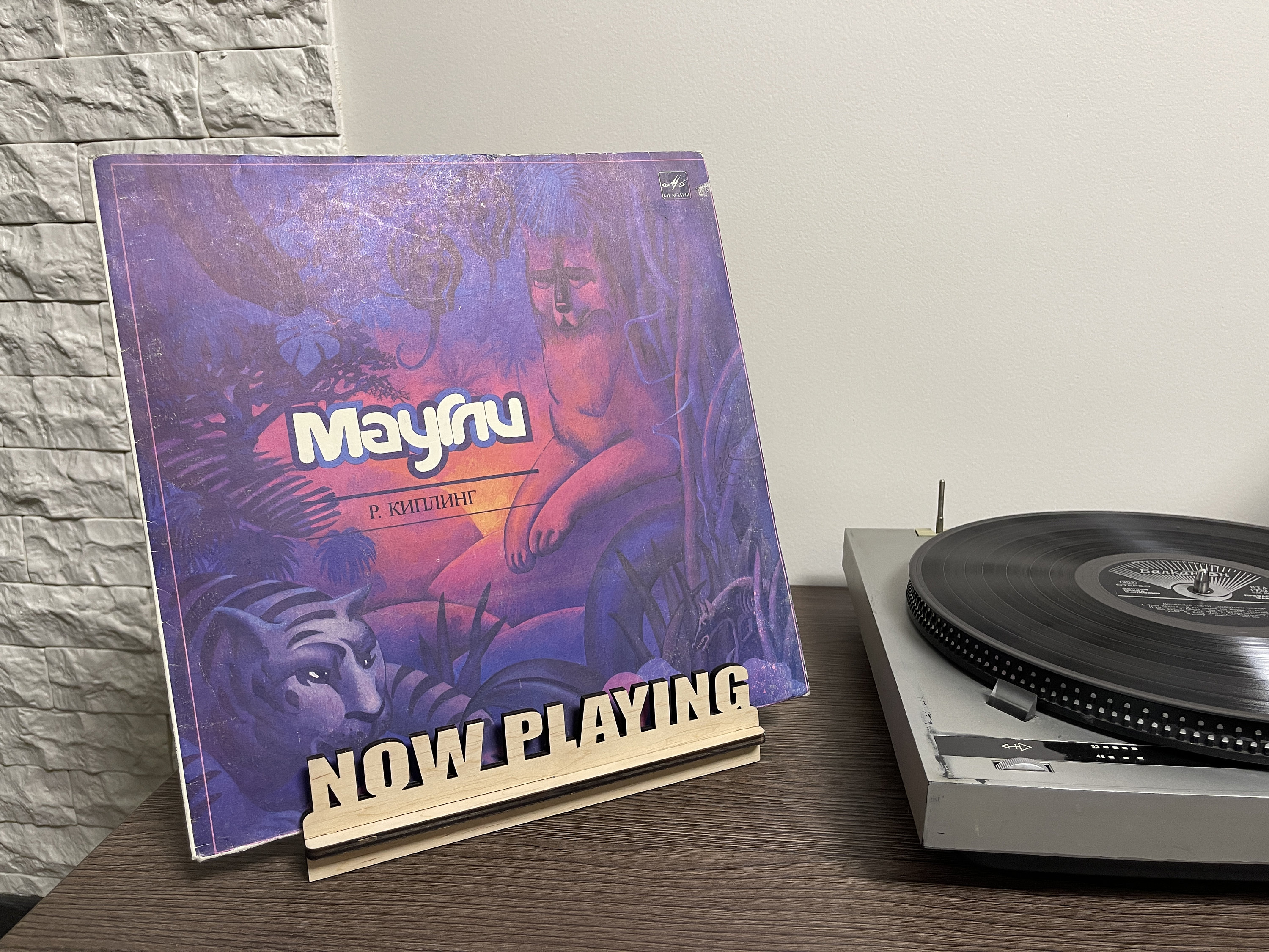 Now Playing Shelf Now Spinning Stand Vinyl Record Collector | Etsy