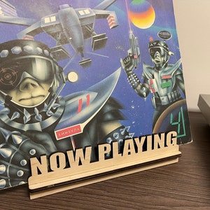 Record Display Stand, Hold up Album, Now Playing Shelf, Tabletop LP ...