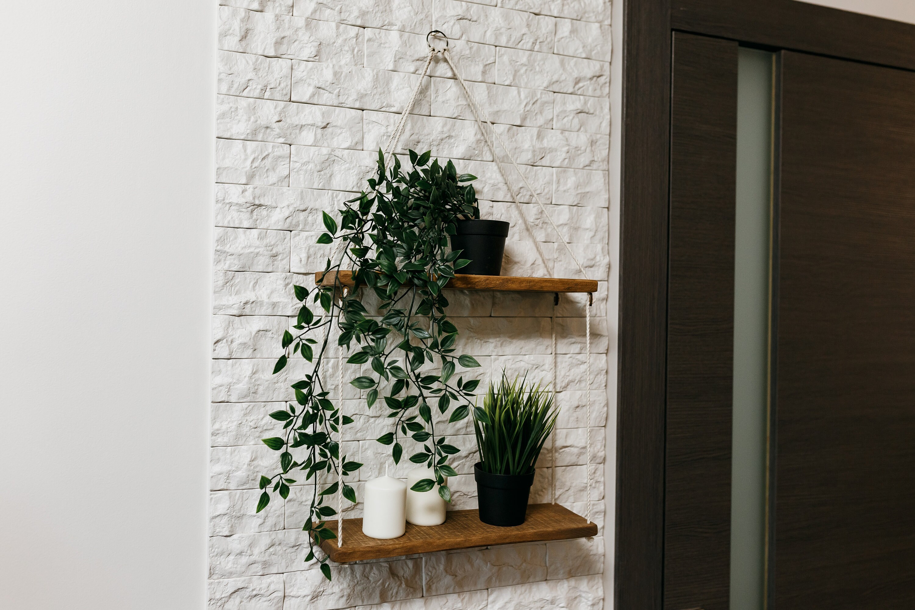 Double Floating Shelf Reclaimed Wood shelf Handmade Shelf | Etsy