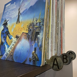 Vinyl Divider, Both Sides, Record Dividers, Handmade, Vinyl Record ...