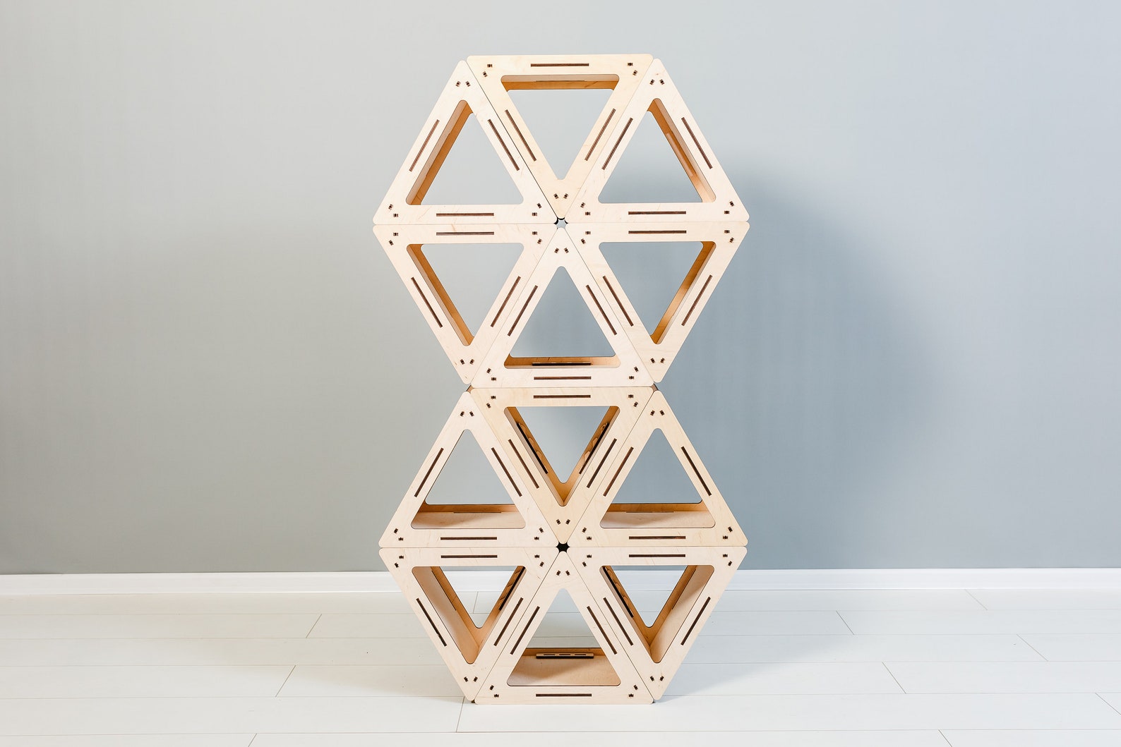 The Pyramid Shelf Triangle Shelf Rustic Floating Triangle - Etsy