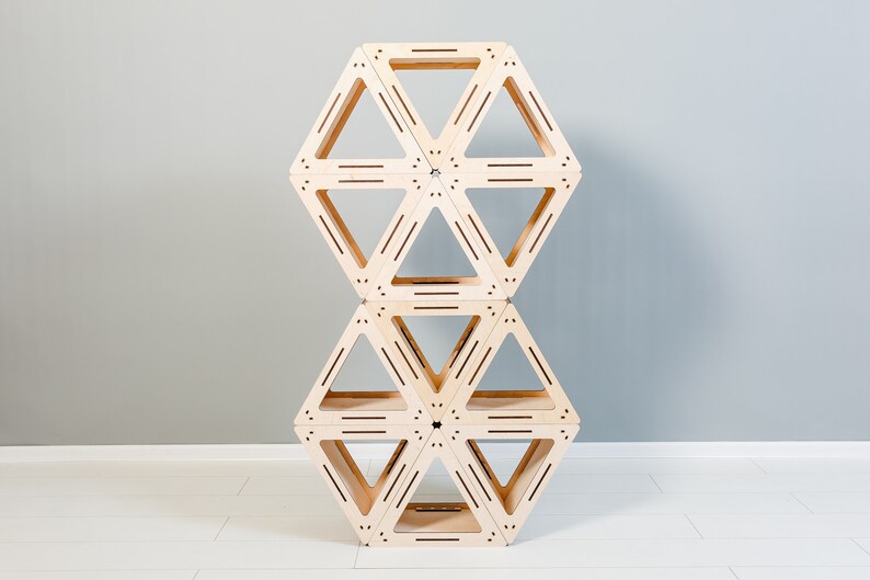 The Pyramid Shelf Triangle Shelf Rustic Floating Triangle - Etsy