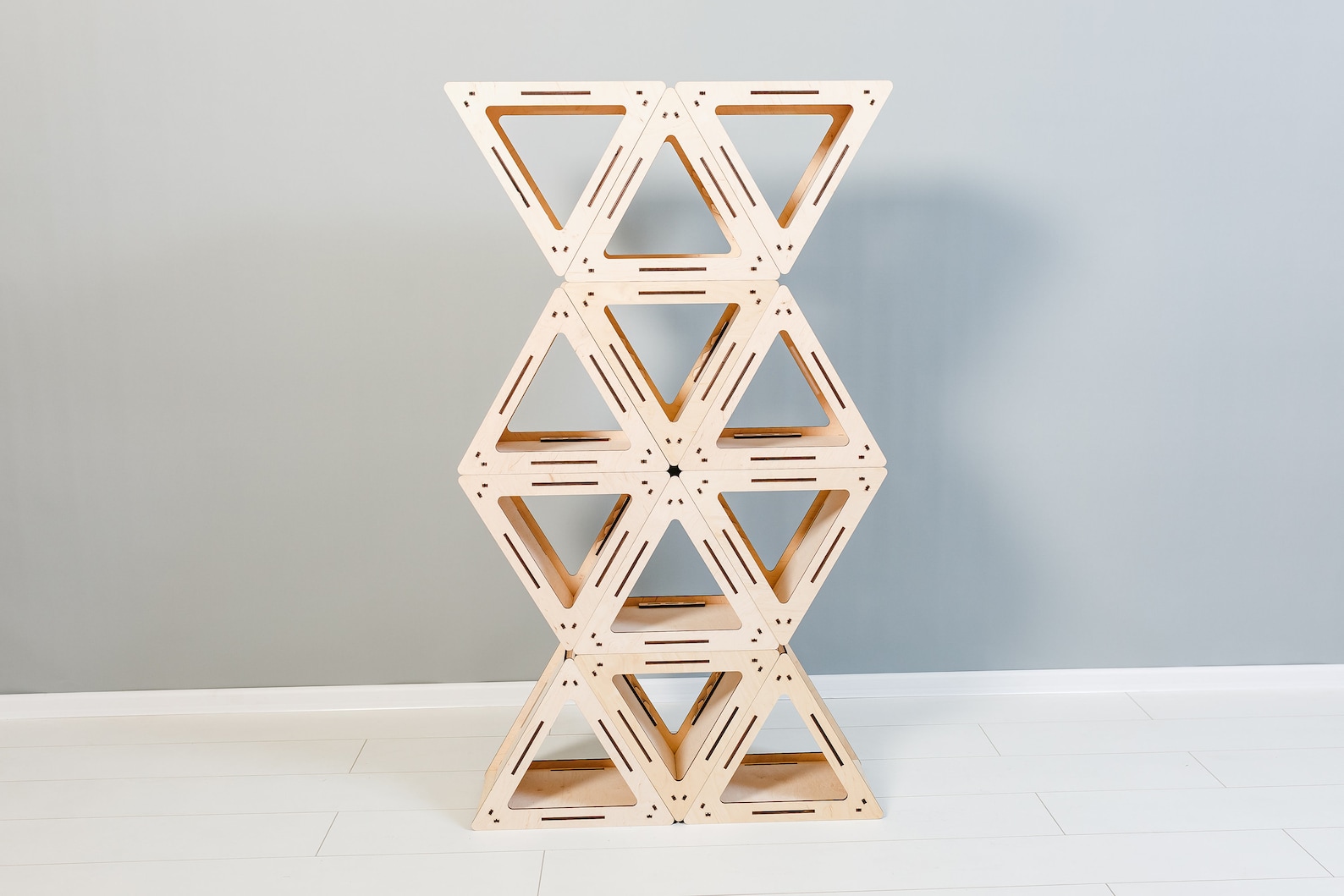 The Pyramid Shelf Triangle Shelf Rustic Floating Triangle - Etsy