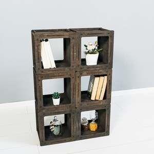 Square Shelves, Loft Shelf, Geometric Shelves, Custom Bookcase ...