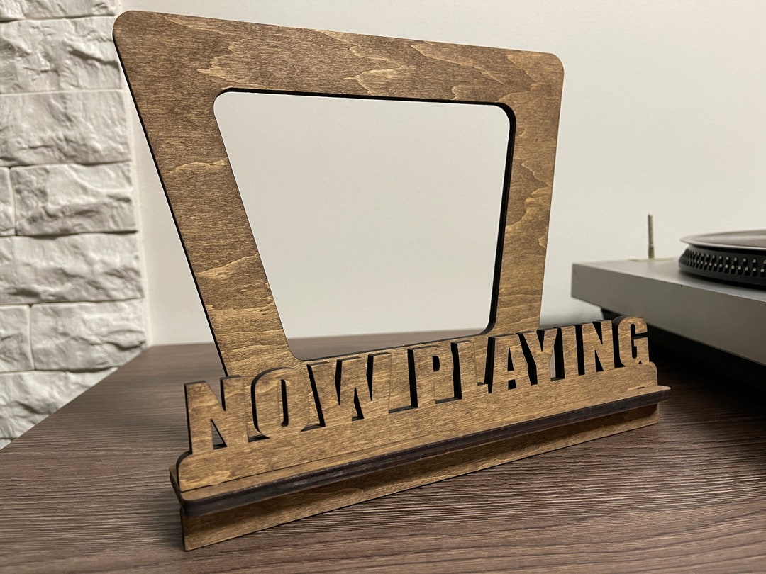 Now Playing Shelf, Now Spinning Stand, Vinyl Record Collector, LP ...