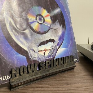 Now Spinning, Hold up LP, Record Display Stand, Record Display, Vinyl ...