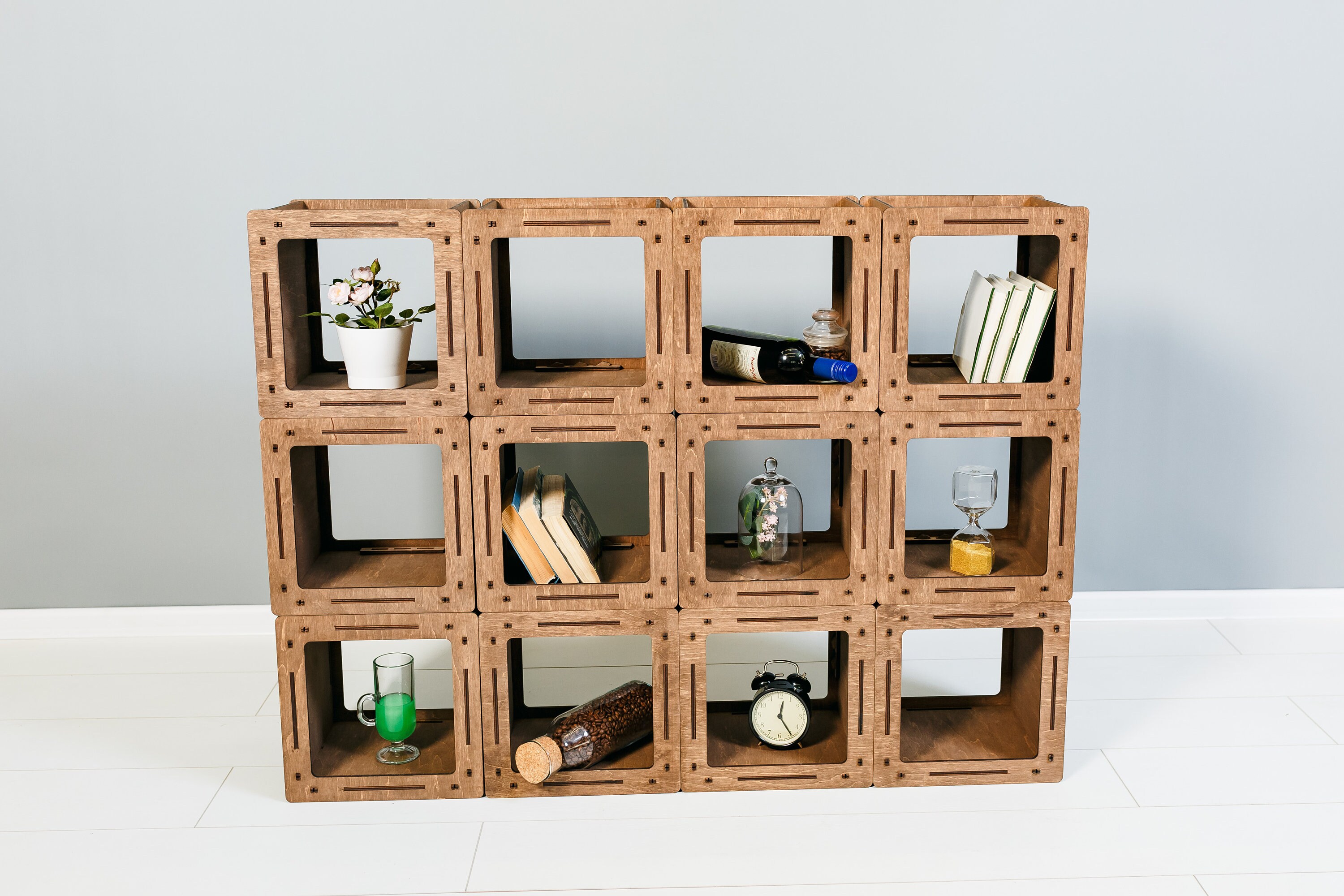 Square Shelves Loft Shelf Geometric Shelves Custom | Etsy