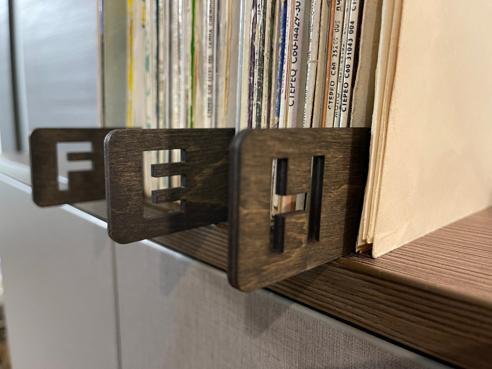 Alphabet Vinyl Record Divider, LP Separators, Organization Record ...