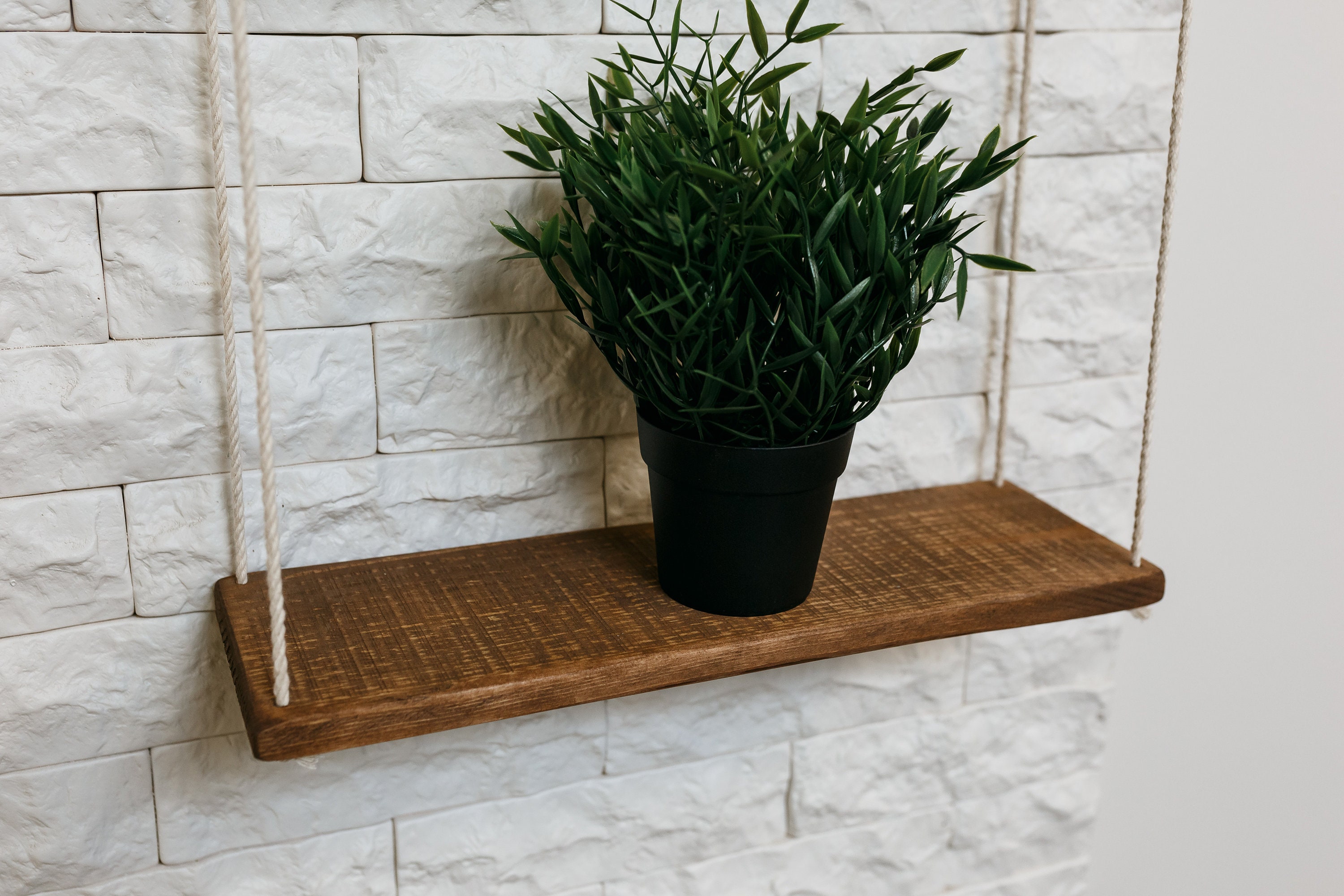 Double Floating Shelf Reclaimed Wood shelf Handmade Shelf | Etsy