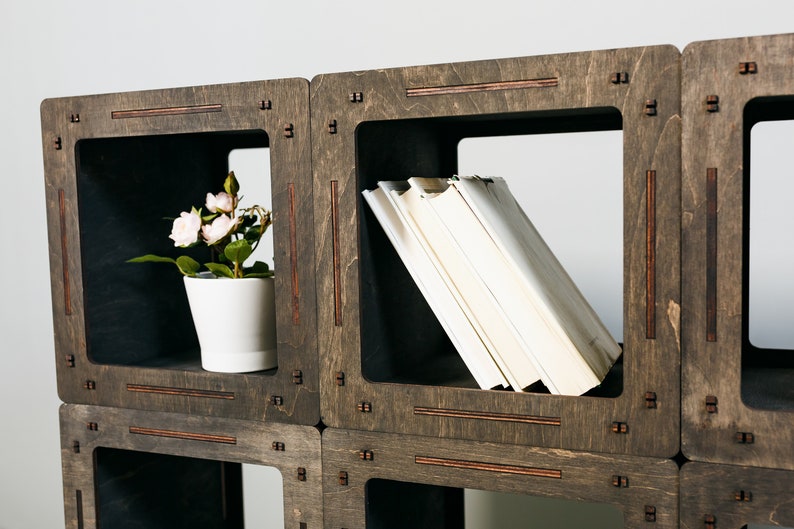 Handmade Bookcase Reclaimed Wood Bookcase Wooden Bookcase - Etsy