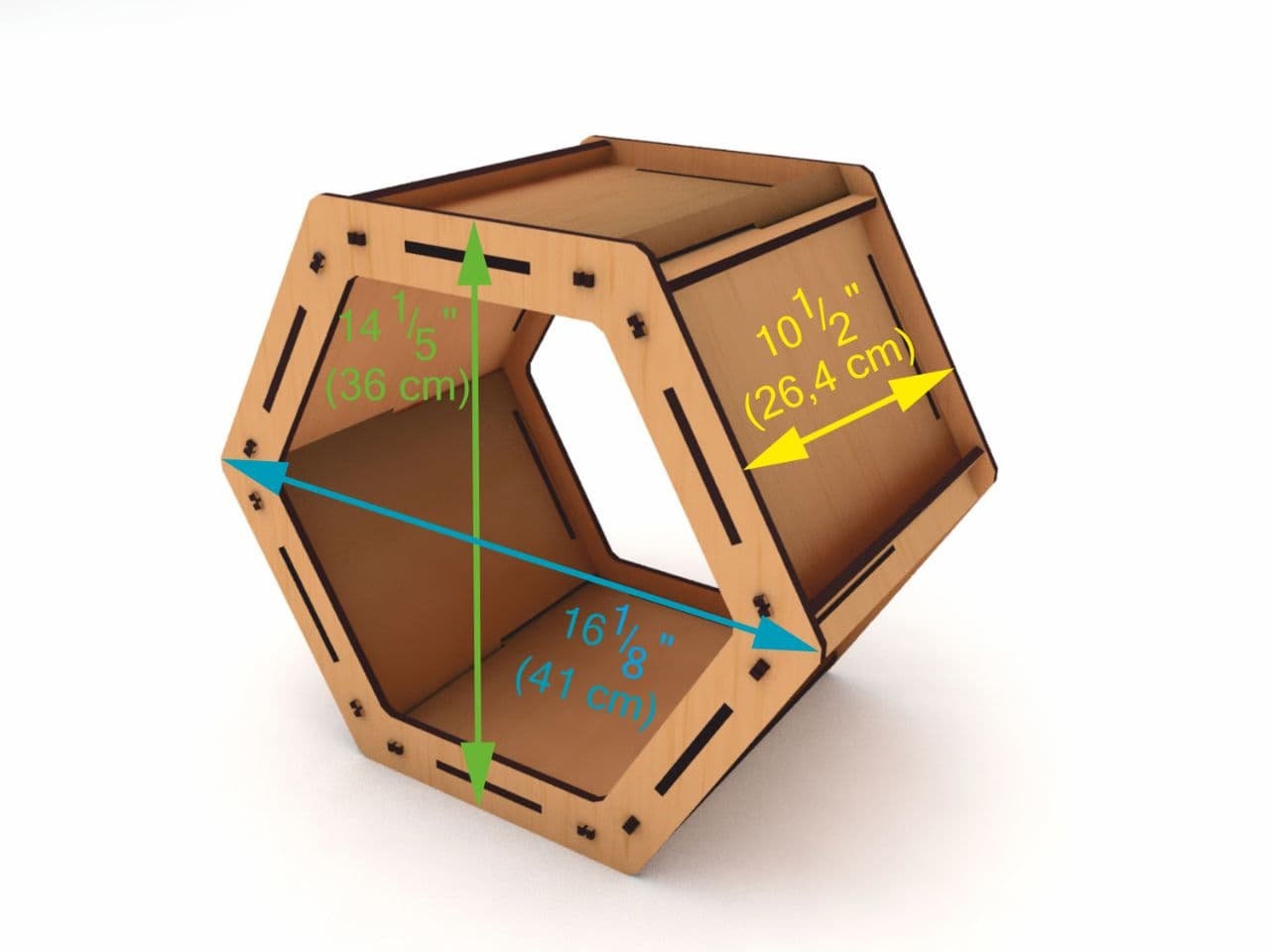 Hexagon Shelves Wall Beehive Bee Honeycomb Shelf Decor Large | Etsy