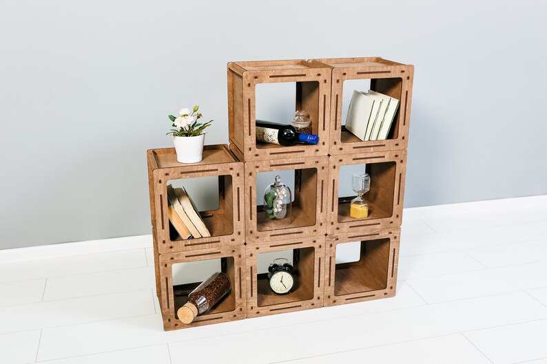 BOOKCASE Handmade, Small Bookcase, Custom Bookshelves, Storage Unit ...