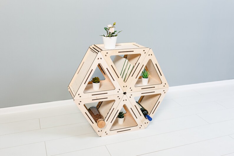 The Pyramid Shelf Triangle Shelf Rustic Floating Triangle - Etsy