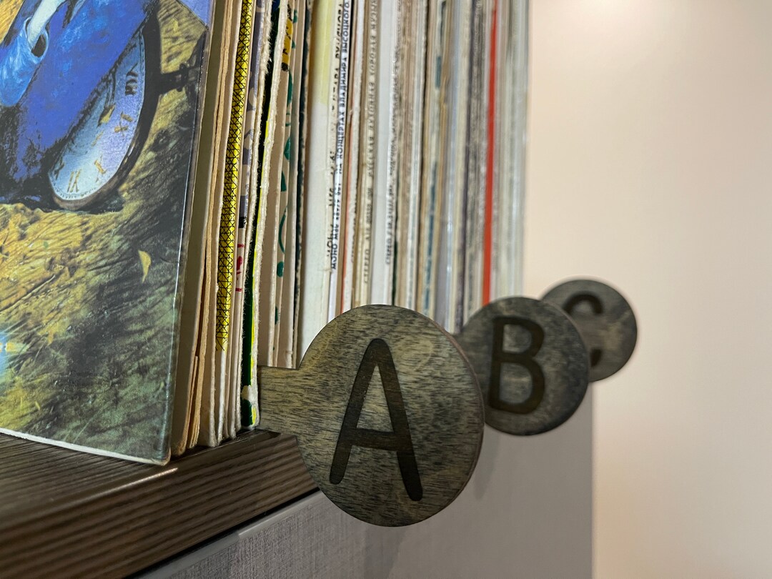 Vinyl Divider, Both Sides, Record Dividers, Handmade, Vinyl Record ...