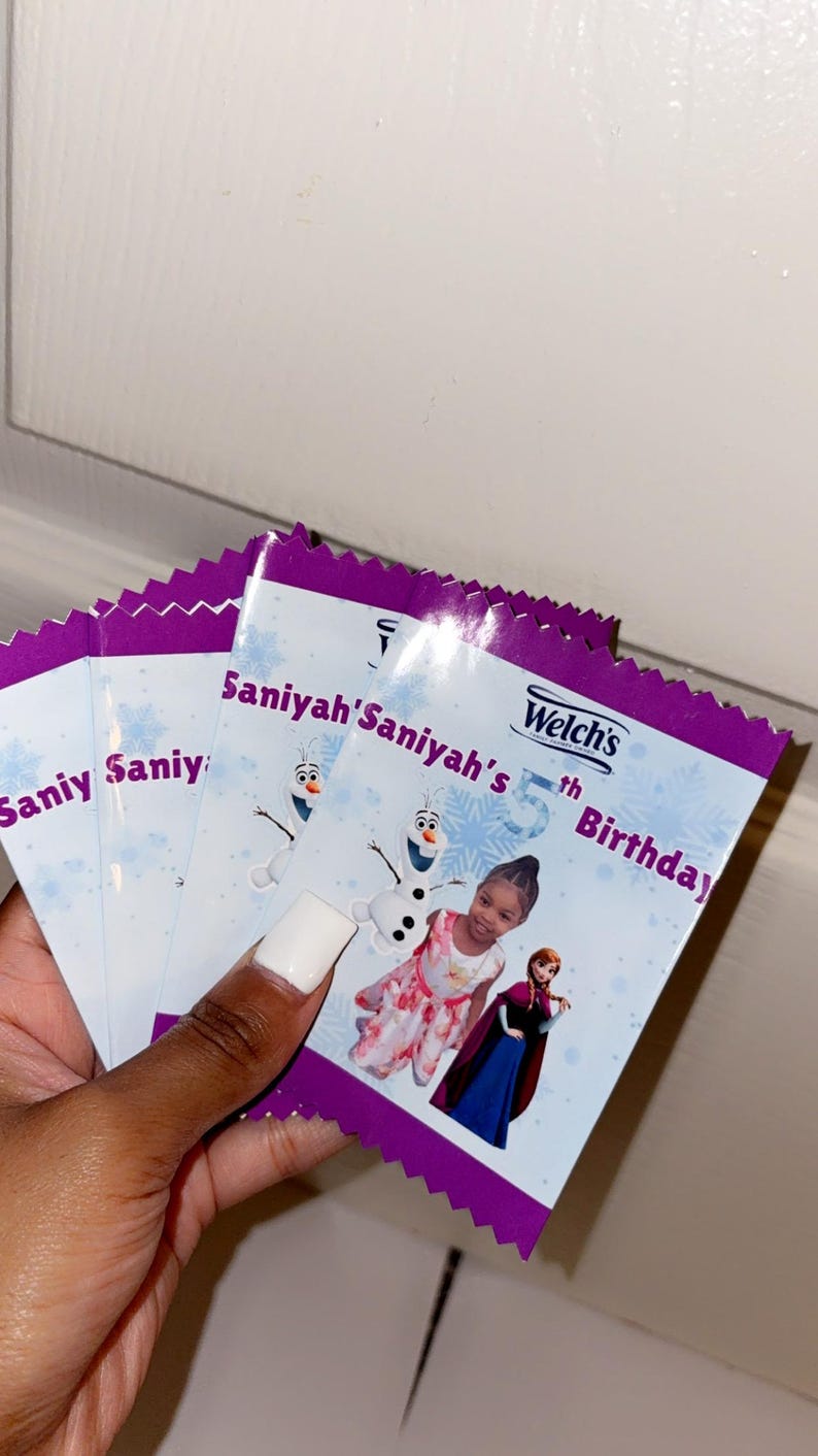 Custom Fruit Snacks - Etsy