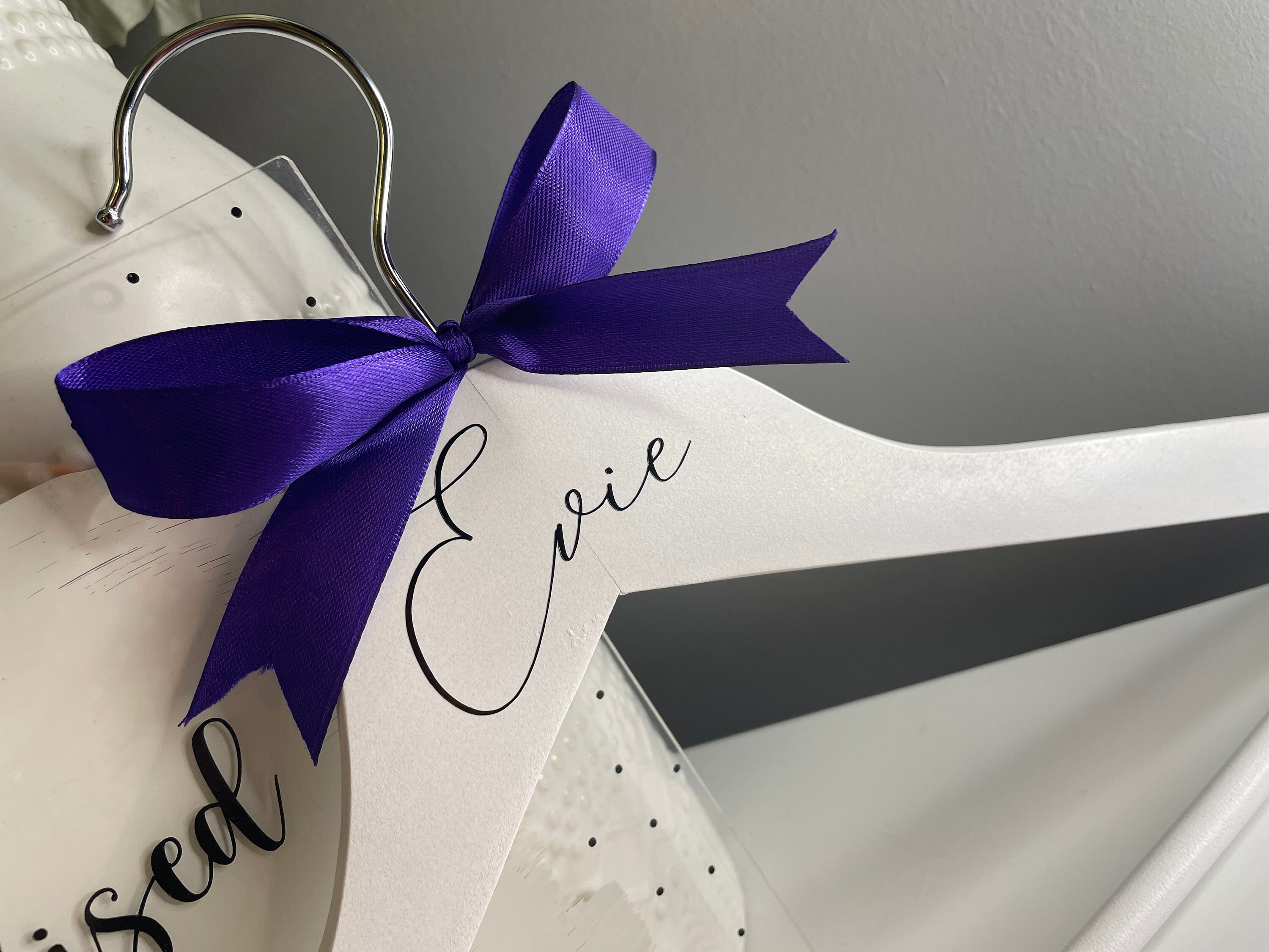 Personalised Hanger | Prom Dress Hanger | Hanger for Favourite Outfit ...