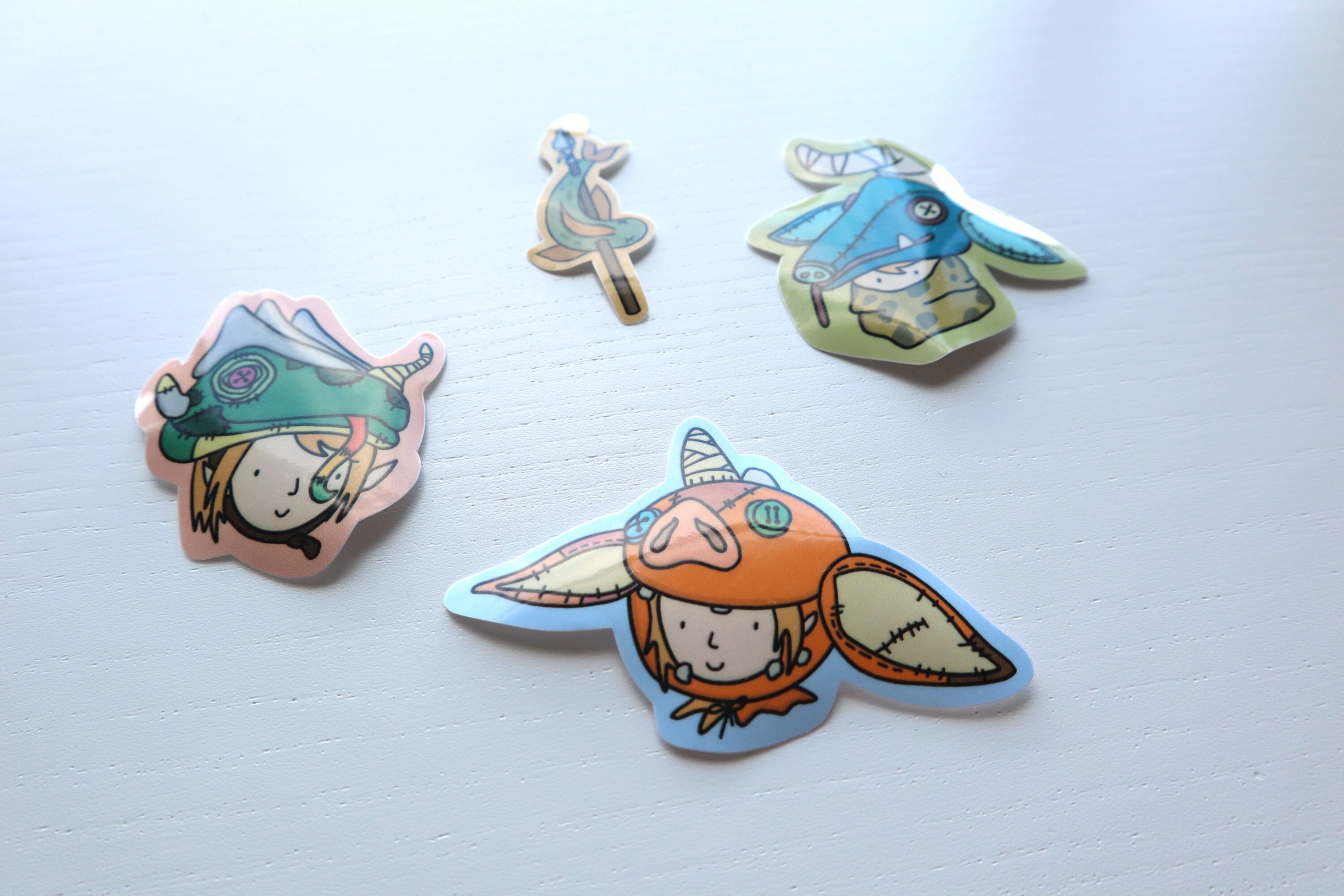 Zelda BOTW Link Monster Sticker Pack - Etsy