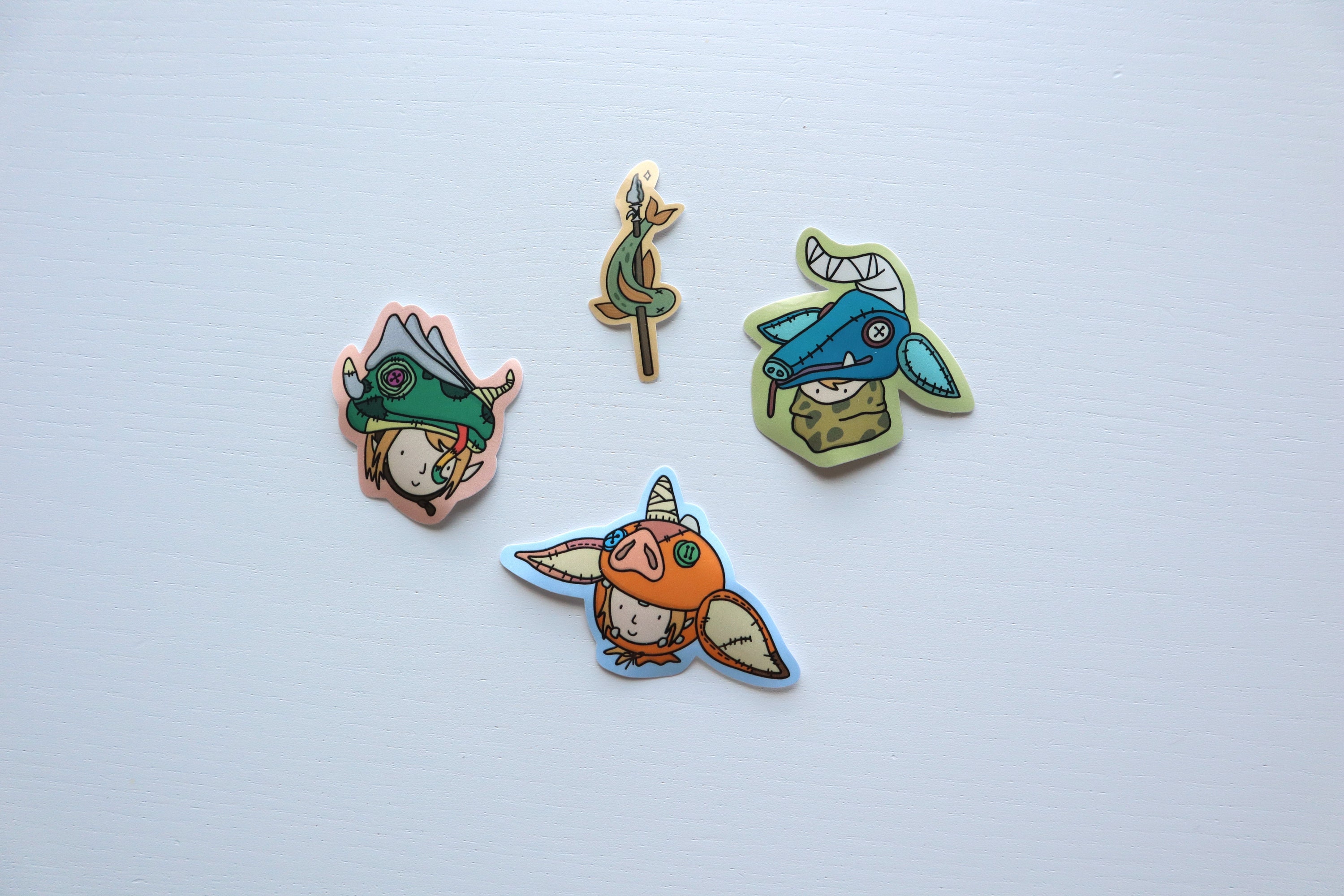Zelda BOTW Link Monster Sticker Pack - Etsy