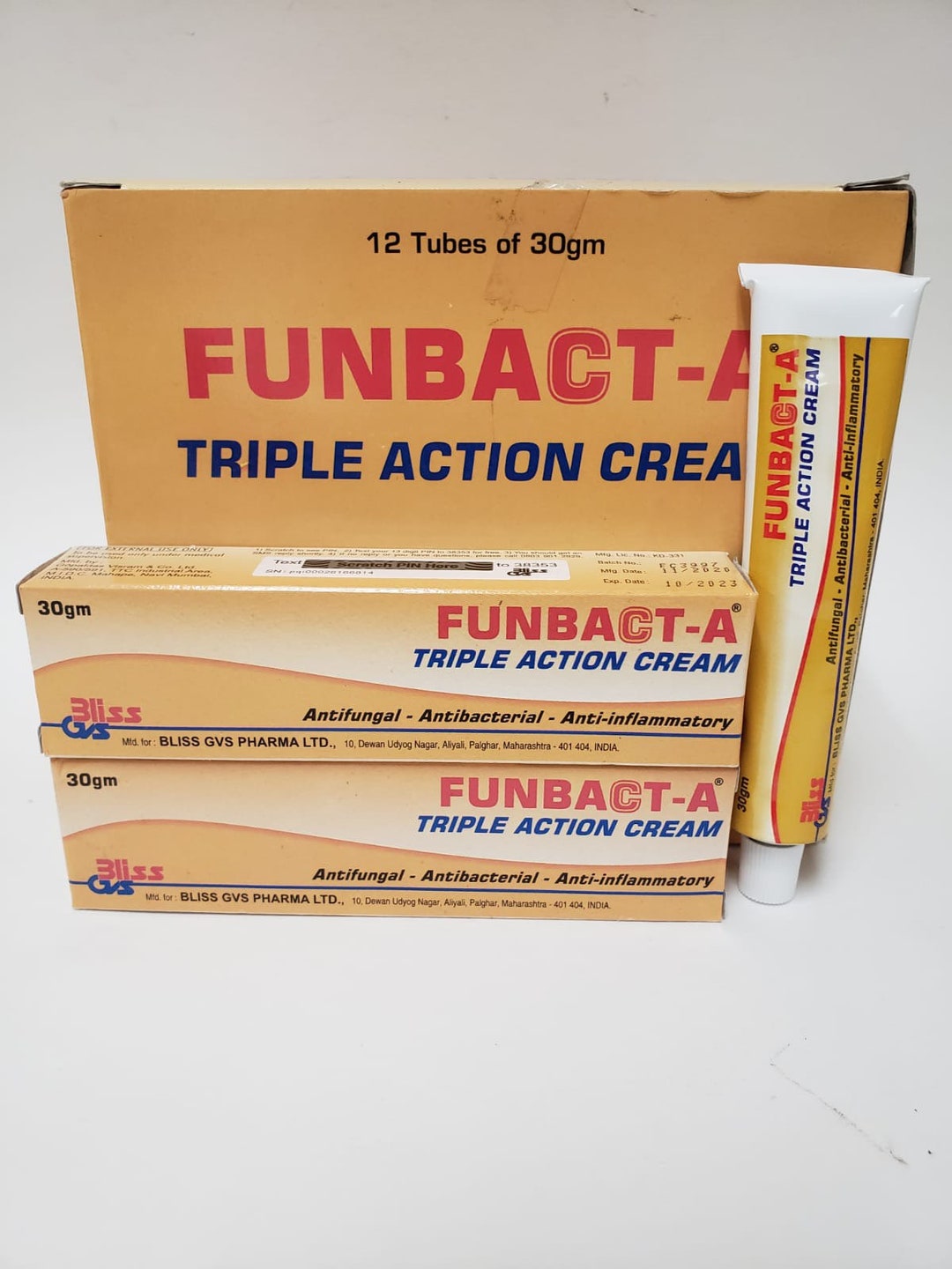 Funbact A : Multipurpose Antifungal Cream - Etsy
