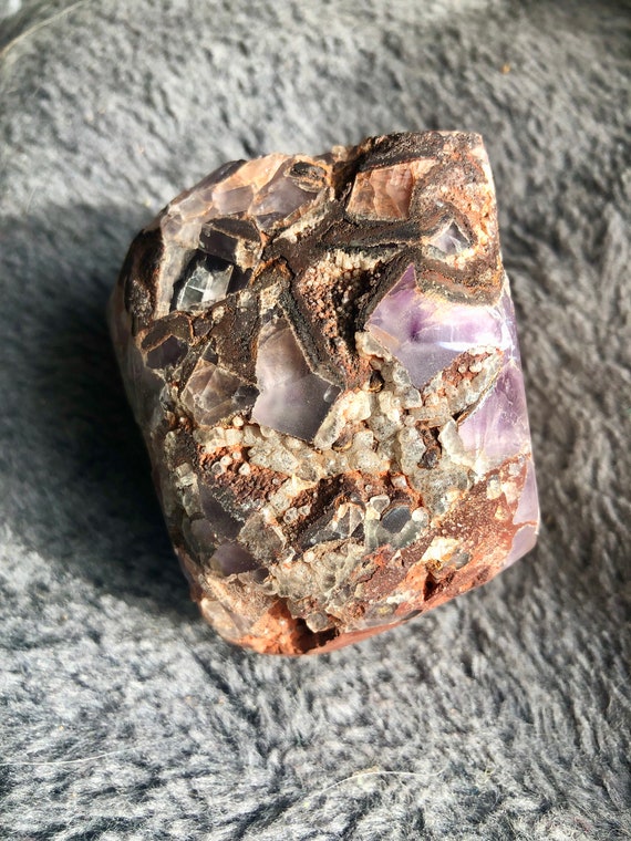 Rocks & Geodes Home & Living Freeform Fluorite Specimen etna.com.pe