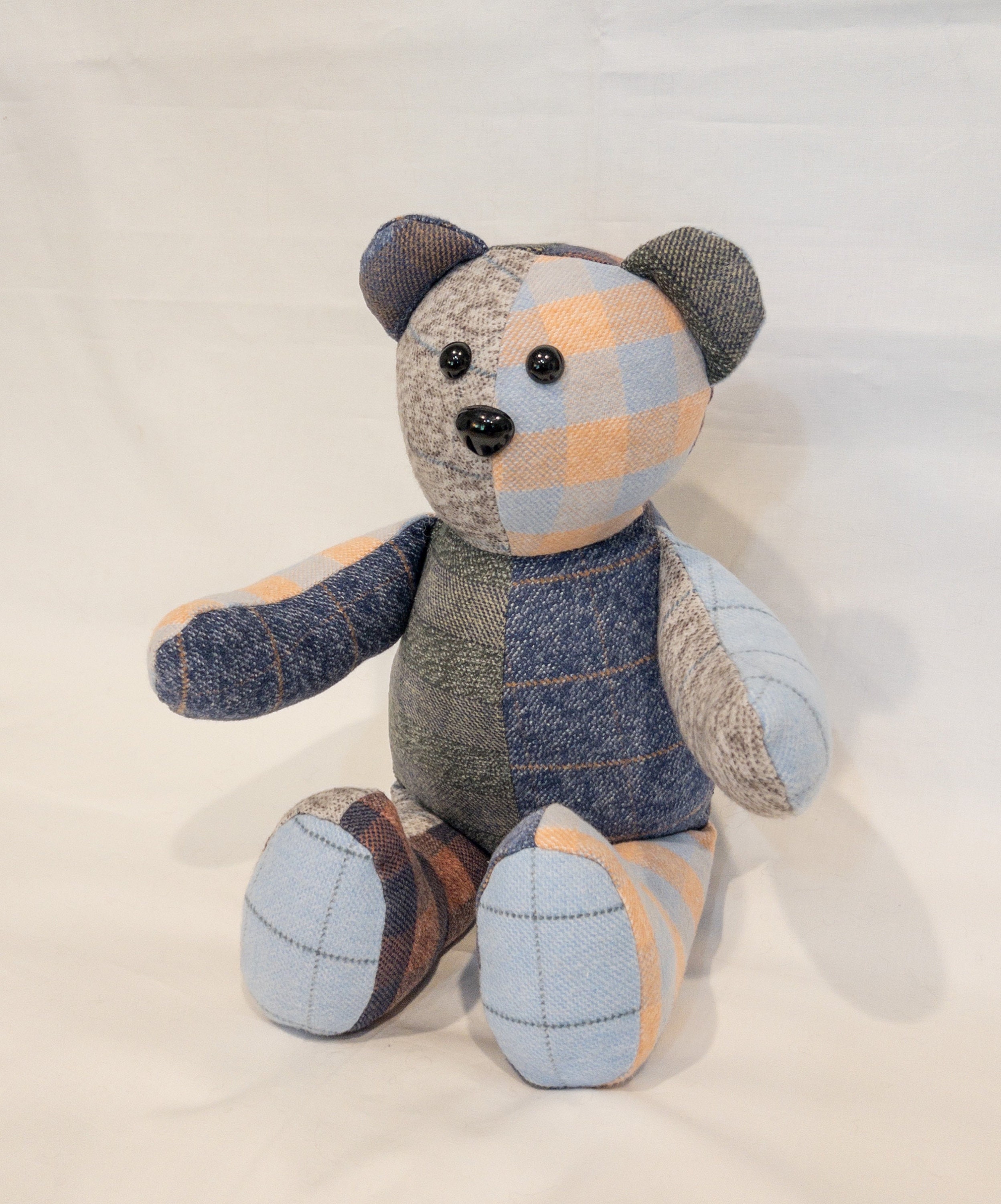 Memory Bear, Remembrance Bear, Custom Keepsake Bear, Memorial Bear, Stuffed Animal, Teddy Bear ...