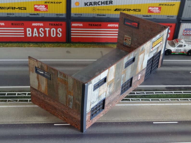 Auto Service Car Model Garages / Scale 1:60, 64 / Car Models Display ...