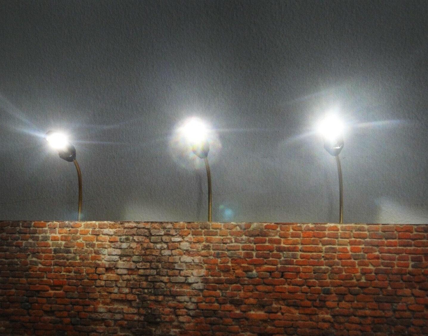 Set of Diorama Wall Lights. Scale 1:43. Miniature LED Lights. Wall ...