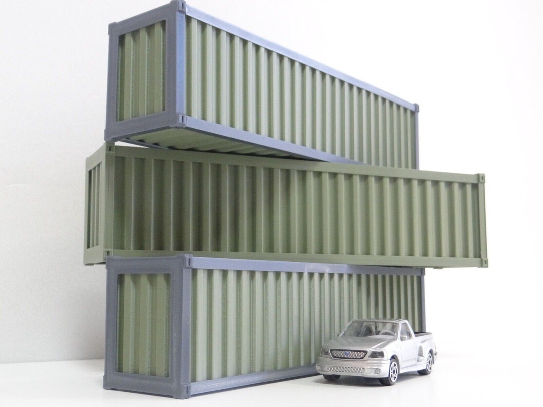 Scale 1:43 Shipping Containers Diorama Parts Display - Etsy