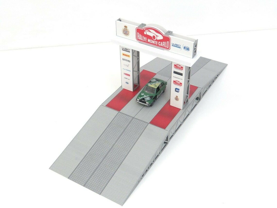 Rally Podium Start / Final Scale 1:43 Diorama Model Kit Sports - Etsy