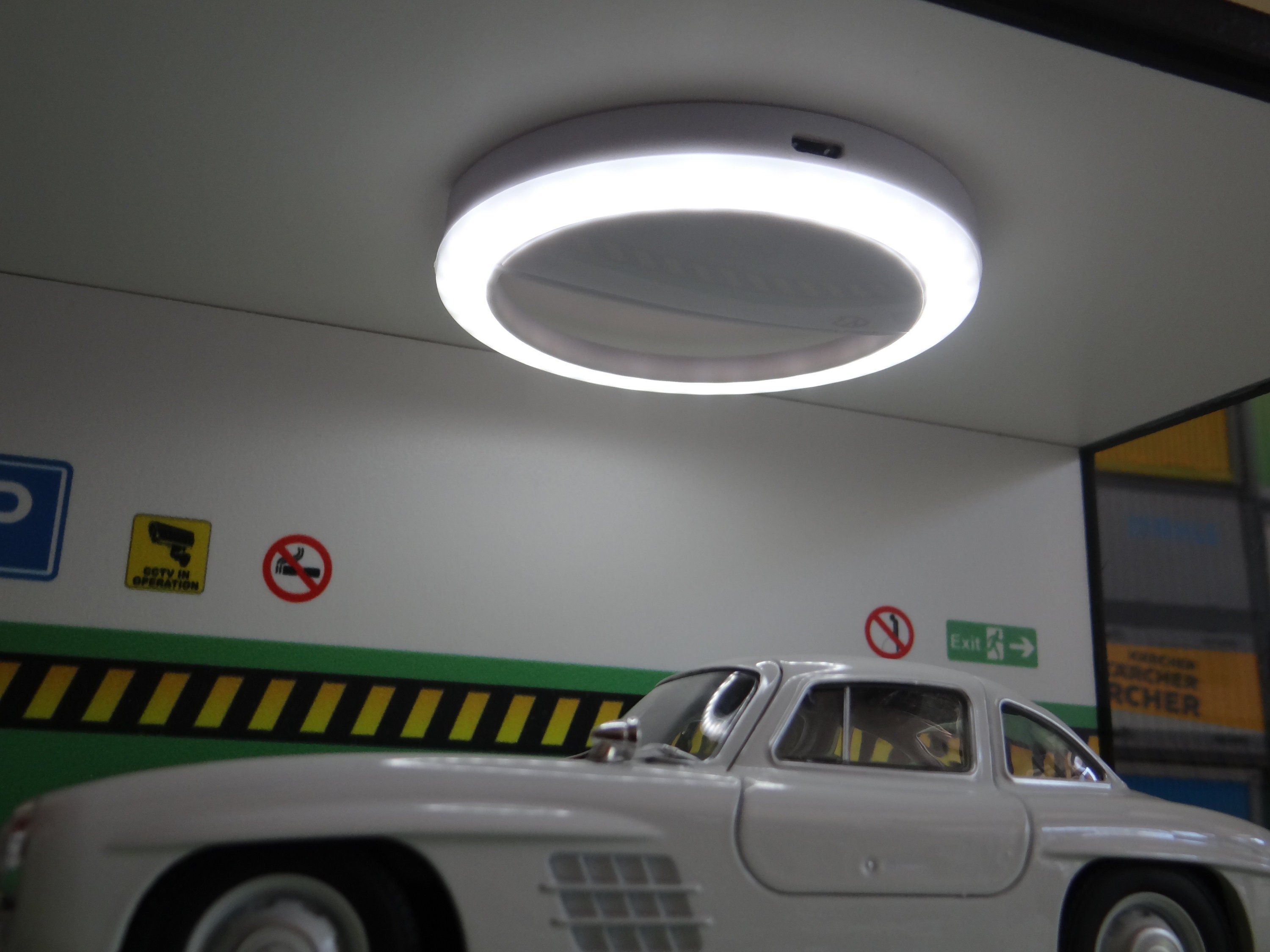 Scale 1:24 LED Light Acrylic Model Car Display Case - Etsy