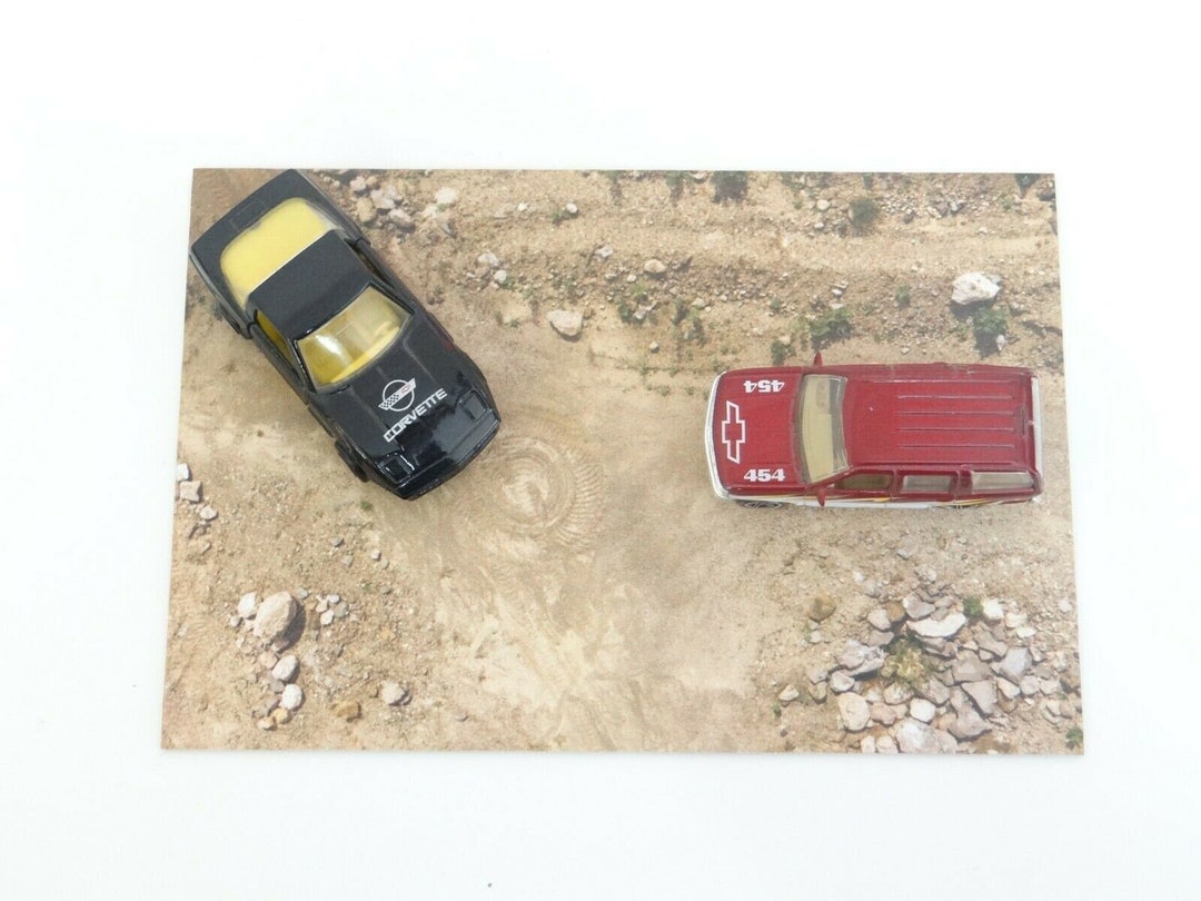 Diorama Desert Road Miniature / Scale 1:60, 64 / Car Models Display ...