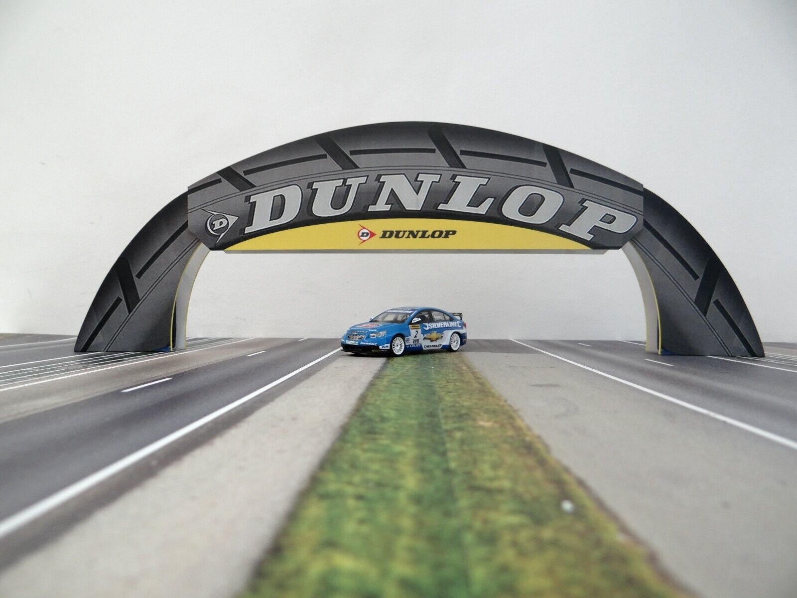 Scale 1:43 Start / Finish Rally Arch Racetrack Decoration Diorama Rally ...