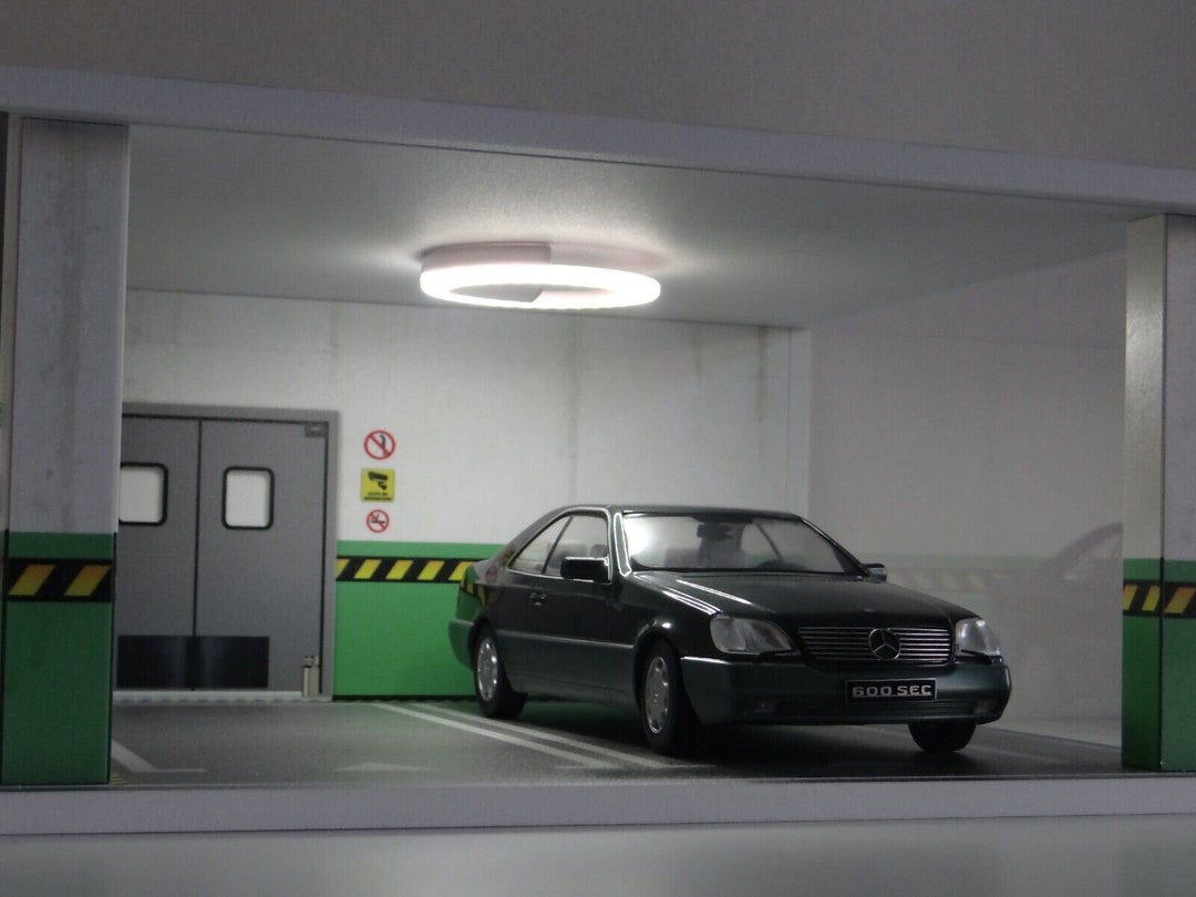 Scale 1:18 Acrylic Model Car Display Case With LED Light - Etsy