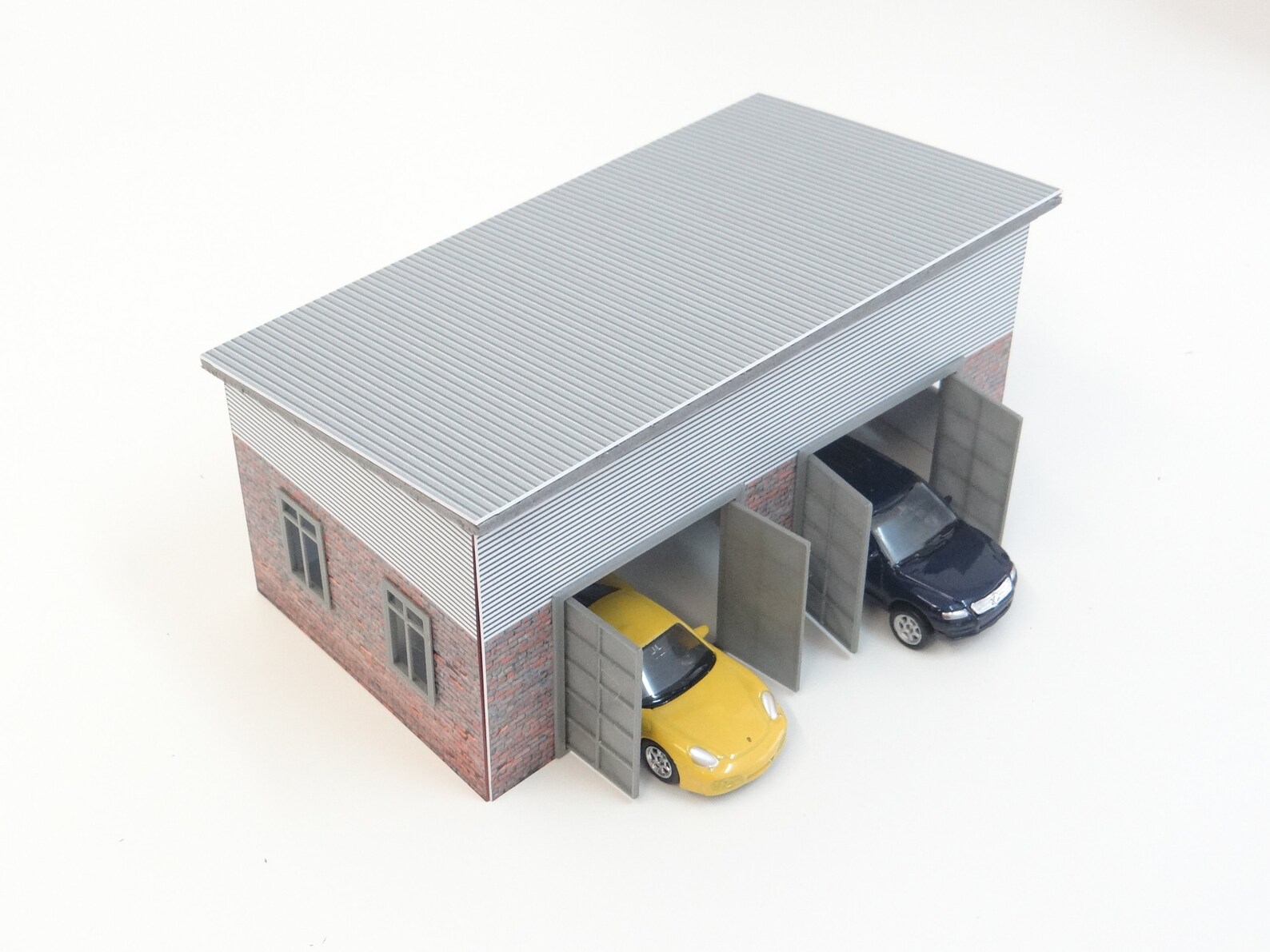 Diorama Car Garages / Scale 1:60, 64 / PVC Diorama Auto Service Garage ...