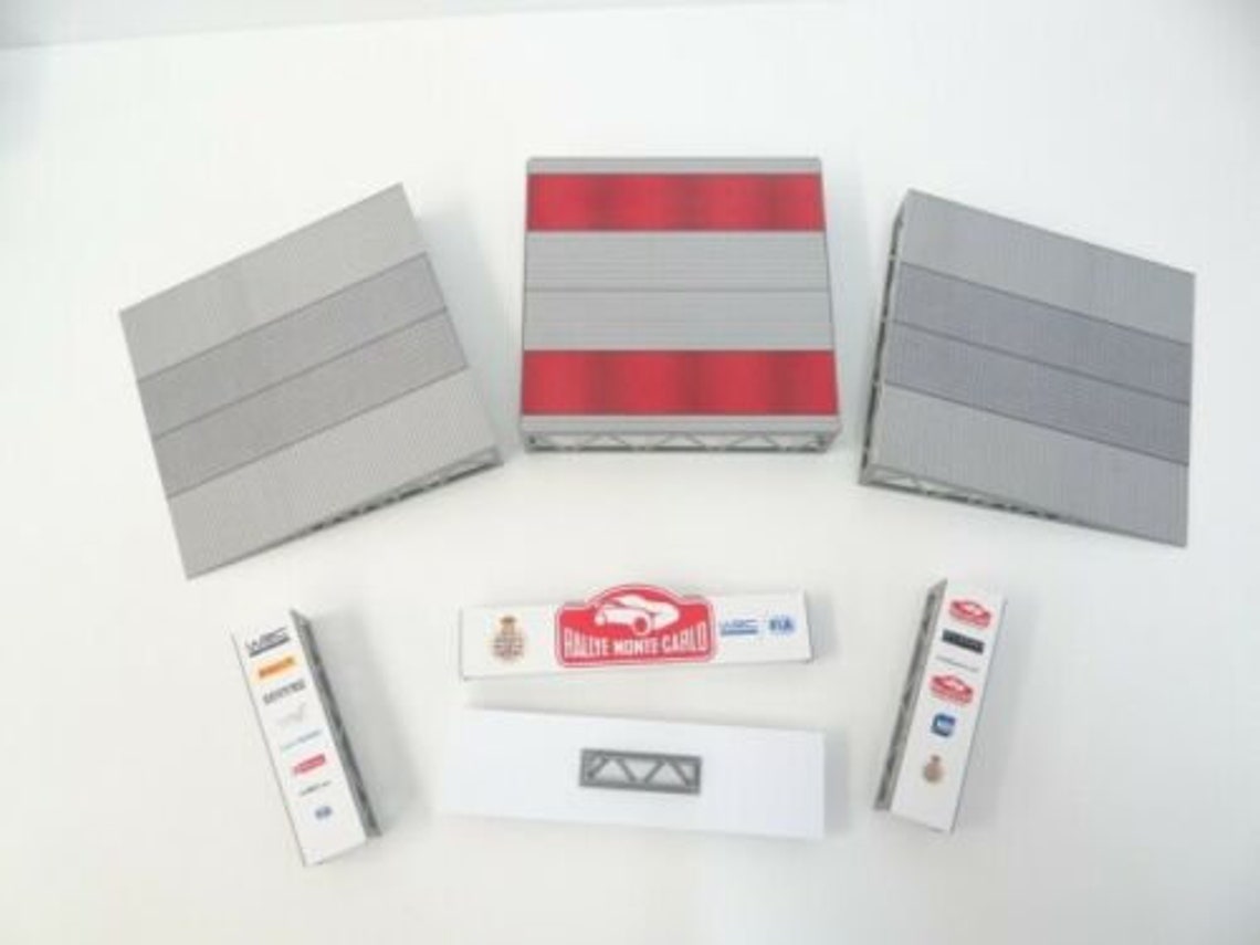 Rally Podium Start / Final Scale 1:43 Diorama Model Kit Sports - Etsy