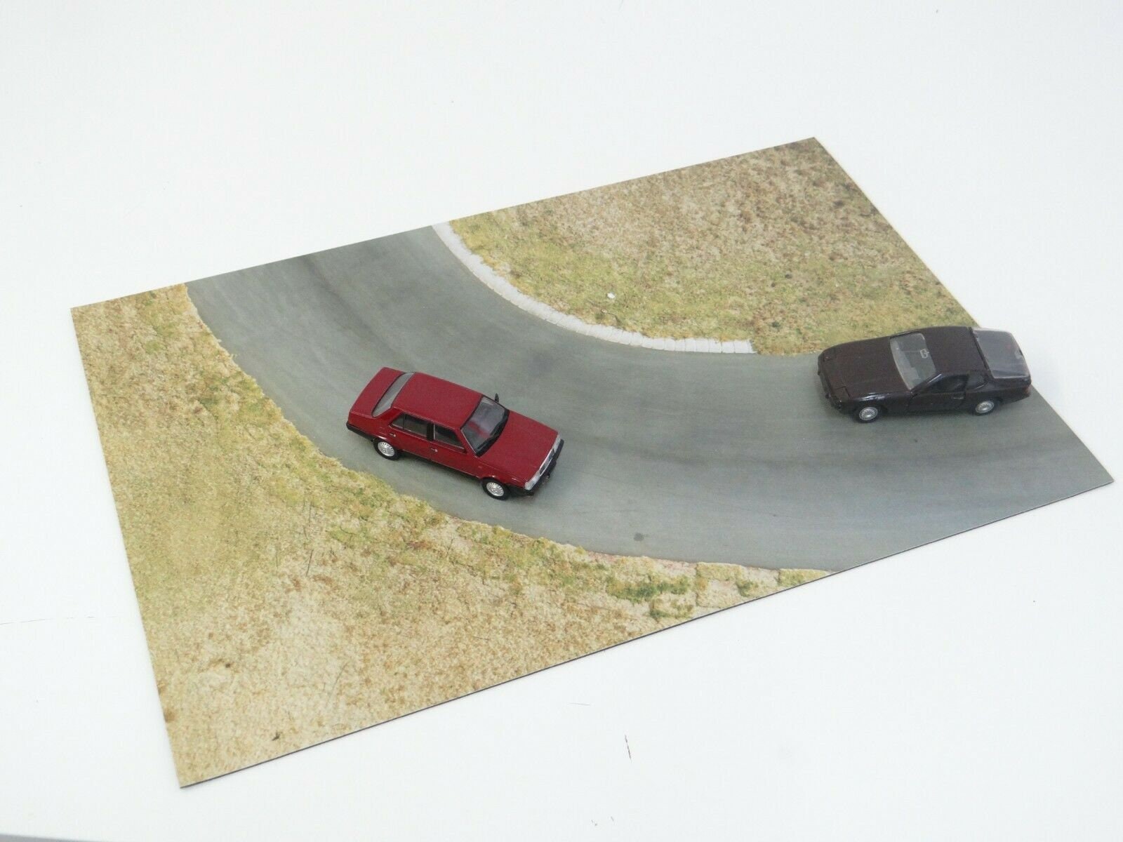 Scale 1:43 Model Car Display Desert Road Miniature Diorama Base Die ...
