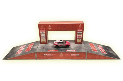 Scale 1:43 Rally Podium Start / Final Diorama Model Kit Unique Spots ...