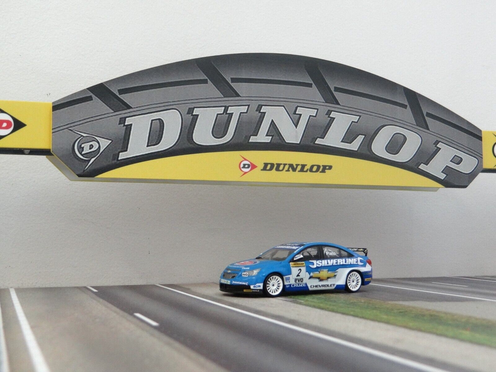 Scale 1:43 Start / Finish Rally Arch Racetrack Decoration Diorama Rally ...