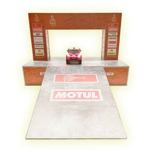 Scale 1:43 Rally Podium Start / Final Diorama Model Kit Unique Spots ...