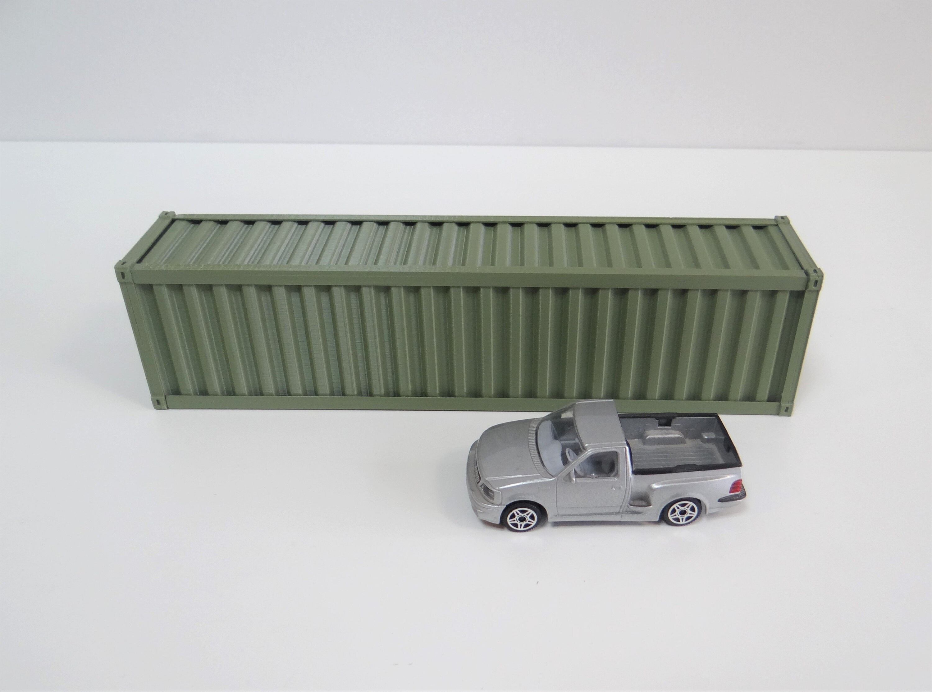 Scale 1:43 Shipping Containers Diorama Parts Miniature Transport ...