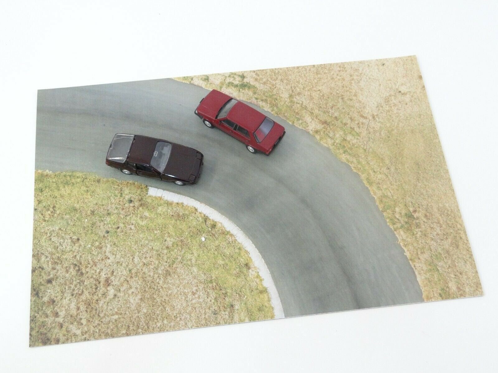 Scale 1:43 Model Car Display Desert Road Miniature Diorama Base Die ...