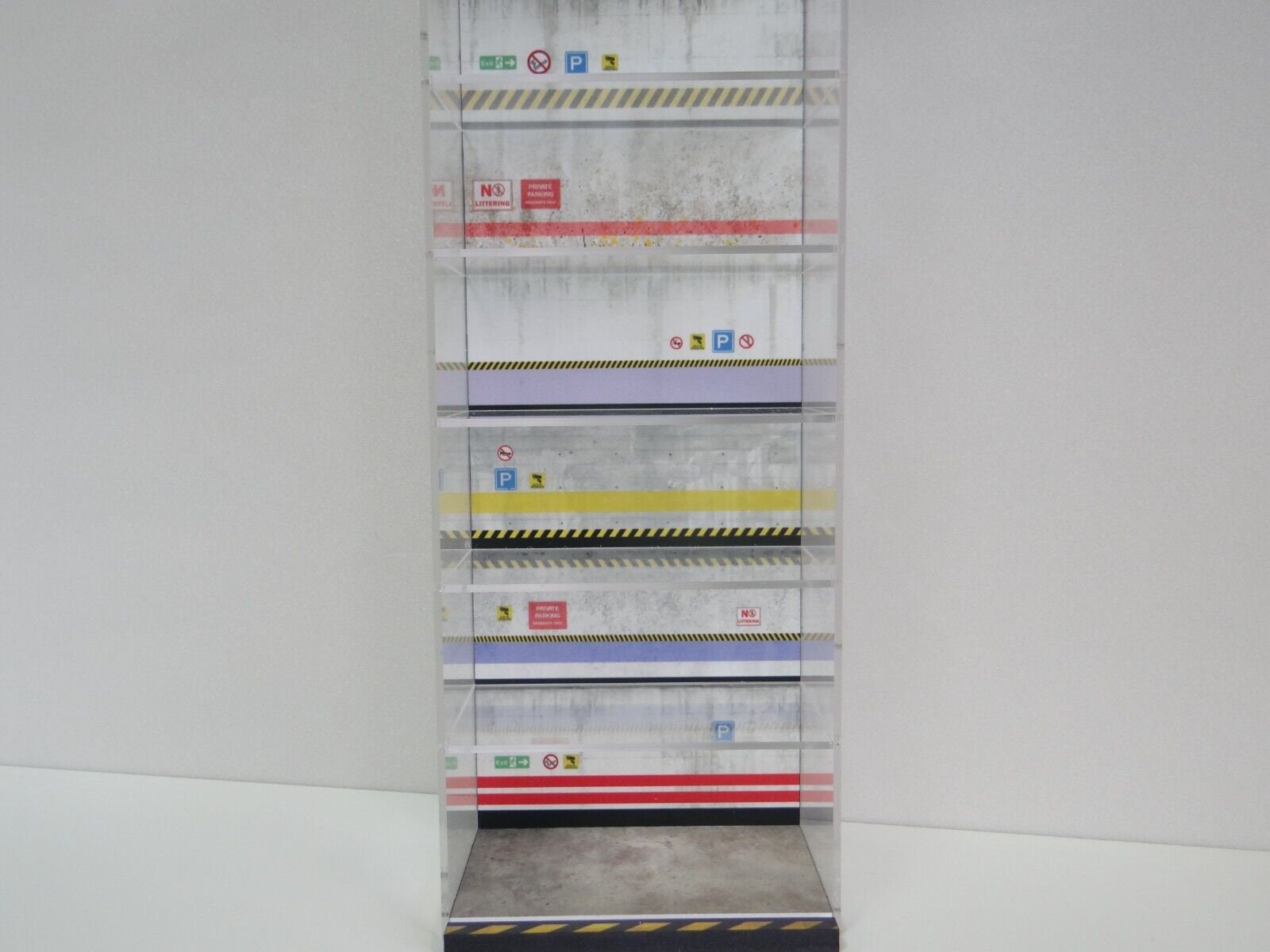 Scale 1:60-64 Acrylic Display Case for Model Cars Еight-storey - Etsy