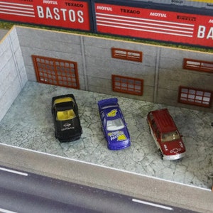 Auto Service Car Model Garages / Scale 1:60, 64 / Car Models Display ...
