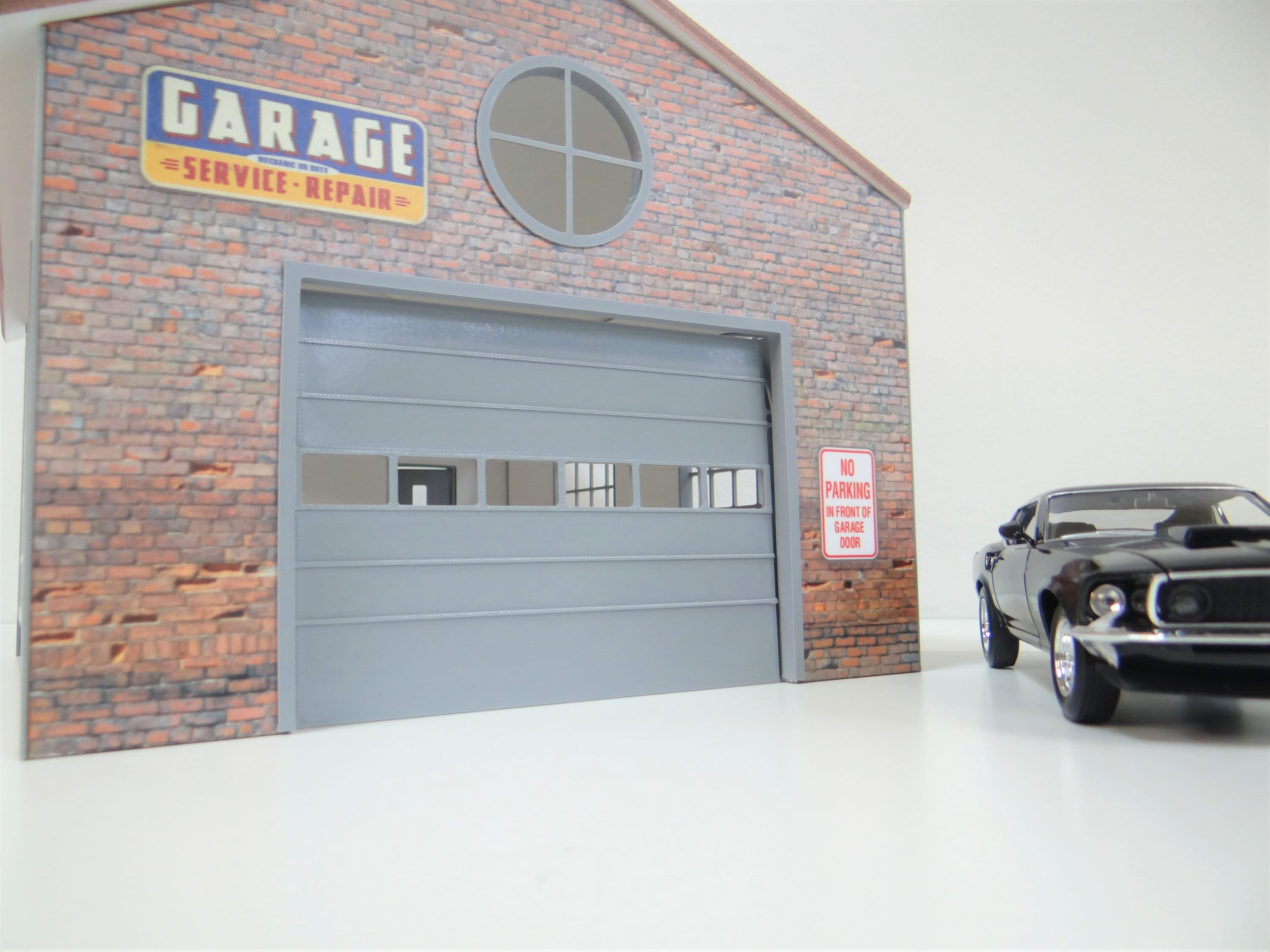 Scale 1:24 Diorama Brick Garage for Model Cars Display - Etsy