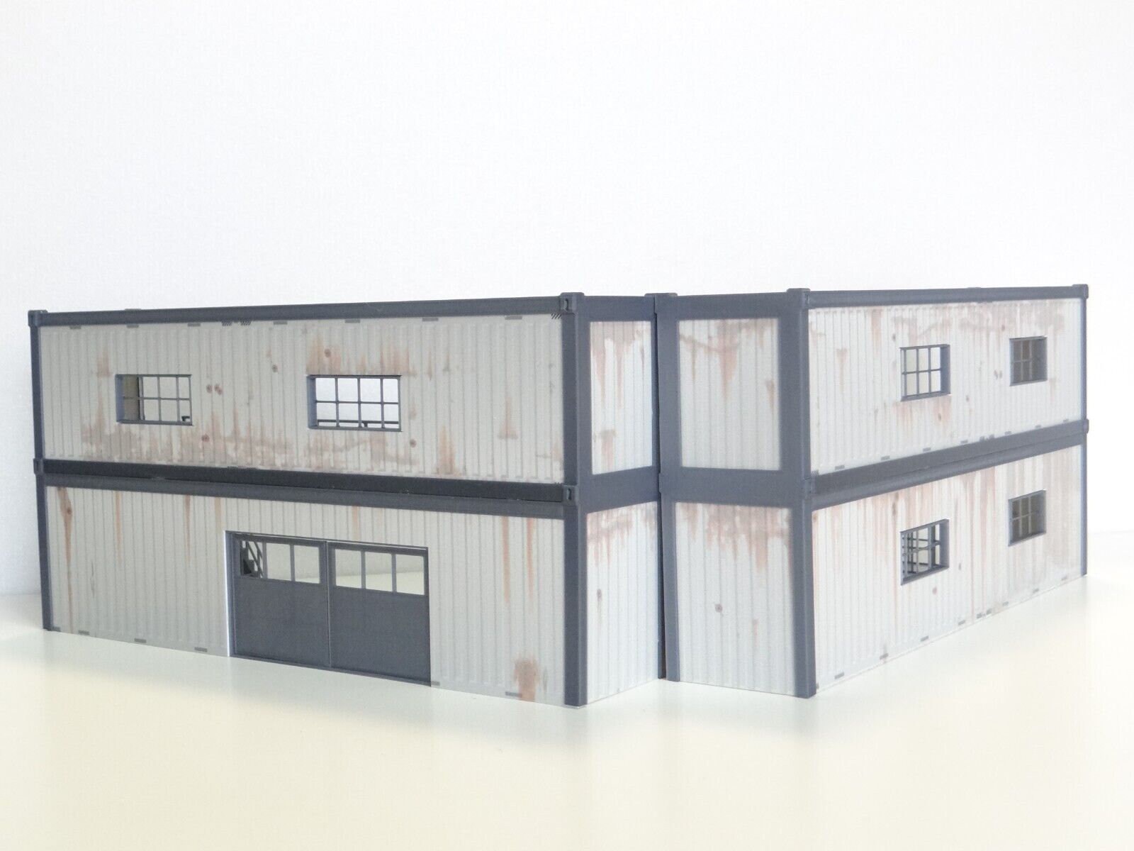 Scale 1:43 Diorama Rusty Containers Garage With Second Floor - Etsy
